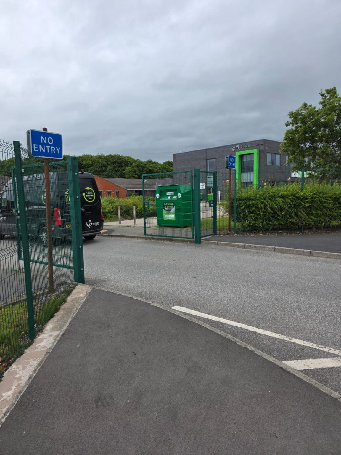 Clothing Recycling Bank In St Helens Sutton Leisure Centre Rrltd